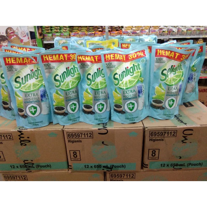 Jual Sunlight refil 650ml Higenis || Kemasan ekonomis | Shopee Indonesia