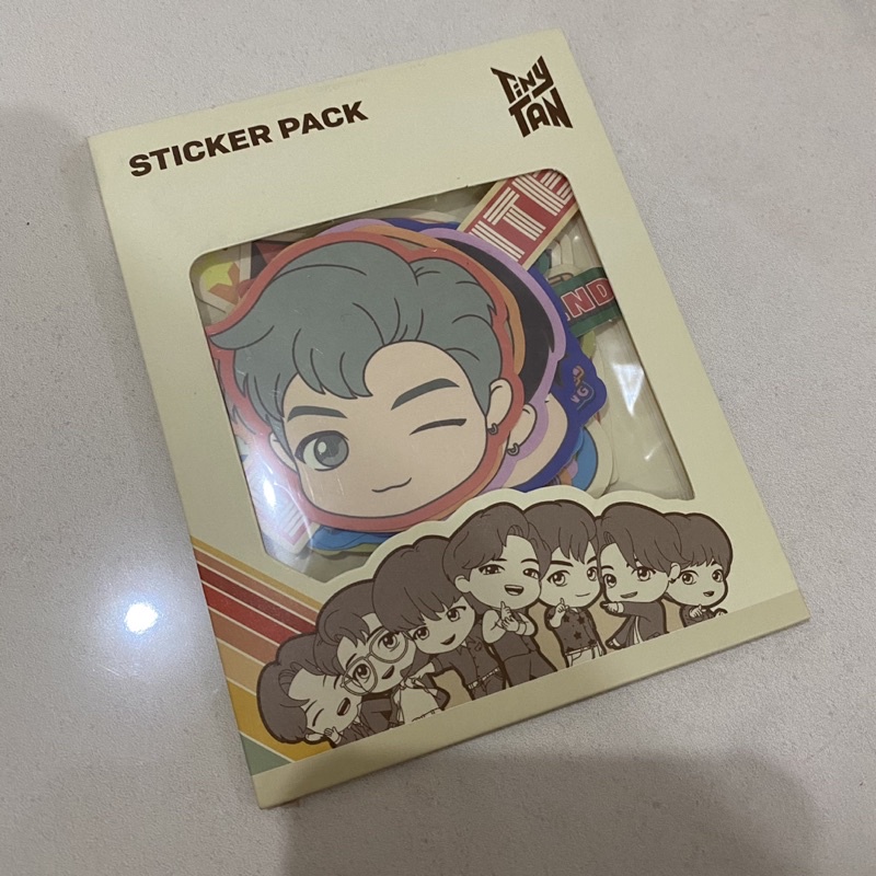 Jual BTS BF Black Friday sale dynamite tinytan tiny tan sticker official | Shopee Indonesia