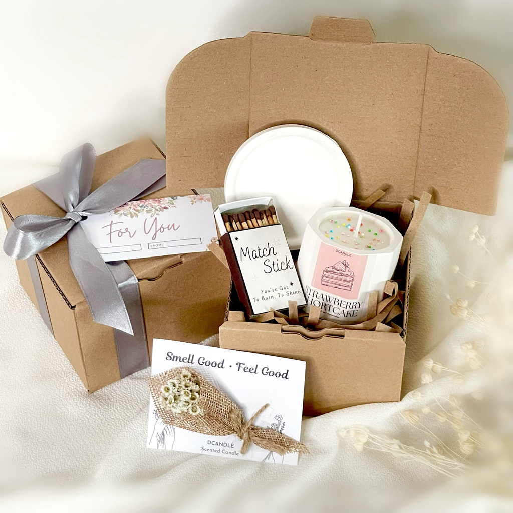 Jual Hampers Concrete Scented Candle Isi 1 | Kado Souvenir Gift Box Minimalis Aesthetic | Shopee ...