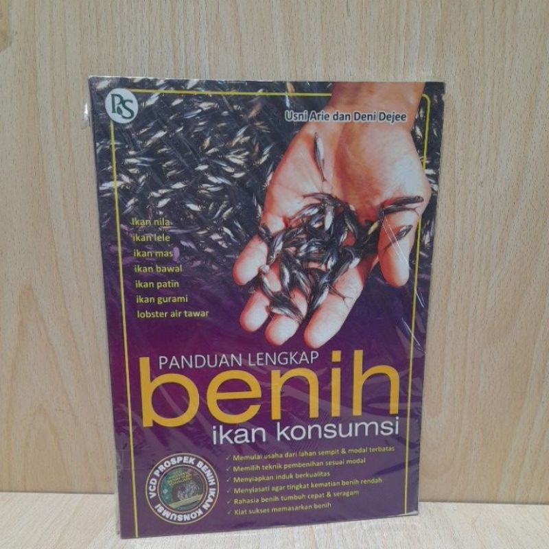 Jual Buku Paduan Lengkap Benih Ikan Konsumsi.tanpa VCD. oleh : Usni ...