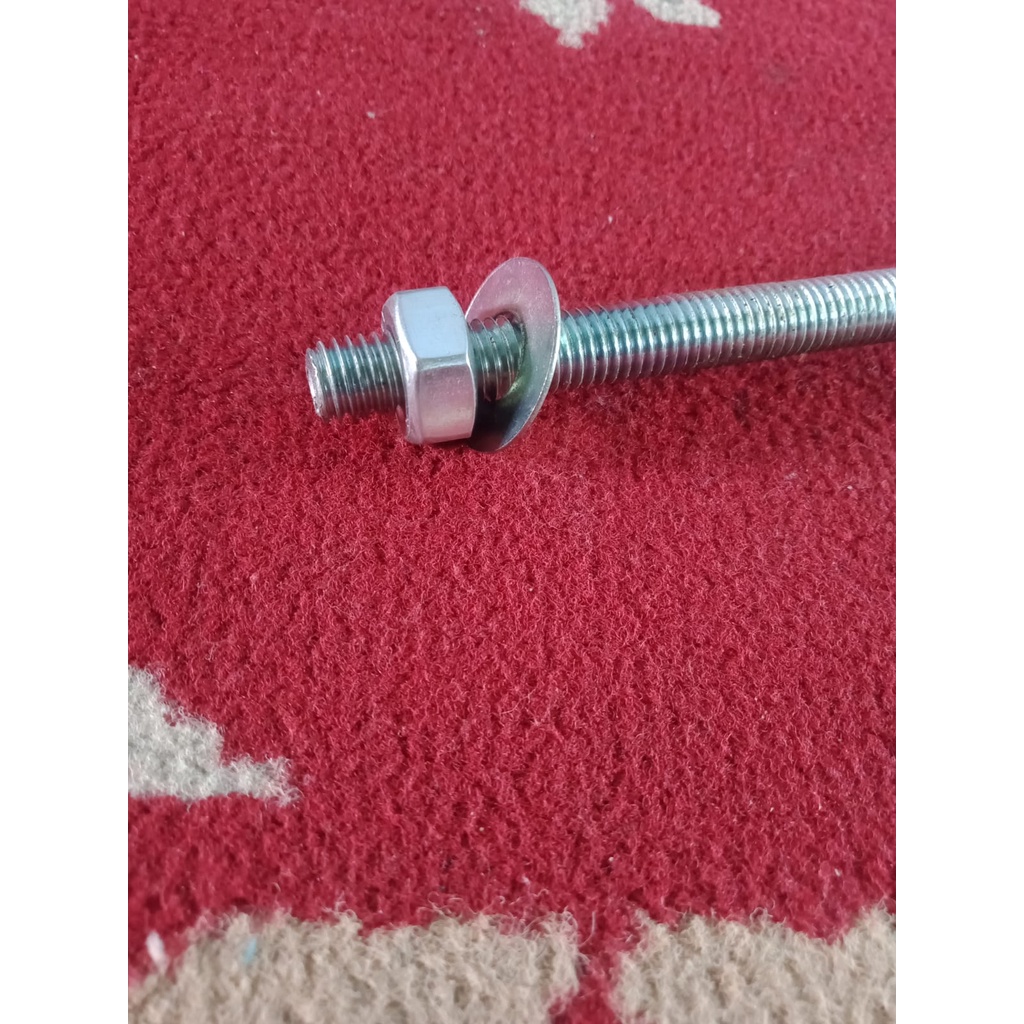 Jual As Drat M10 Lengkap Dengan Mur & Ring/ Washer | Shopee Indonesia