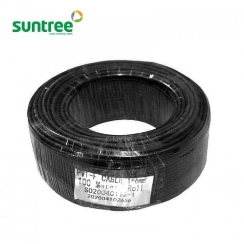 Jual Kabel Single Core SUNTREE PV CABLE 1000V 6mm IP67 PV1-F 1*6 100 ...