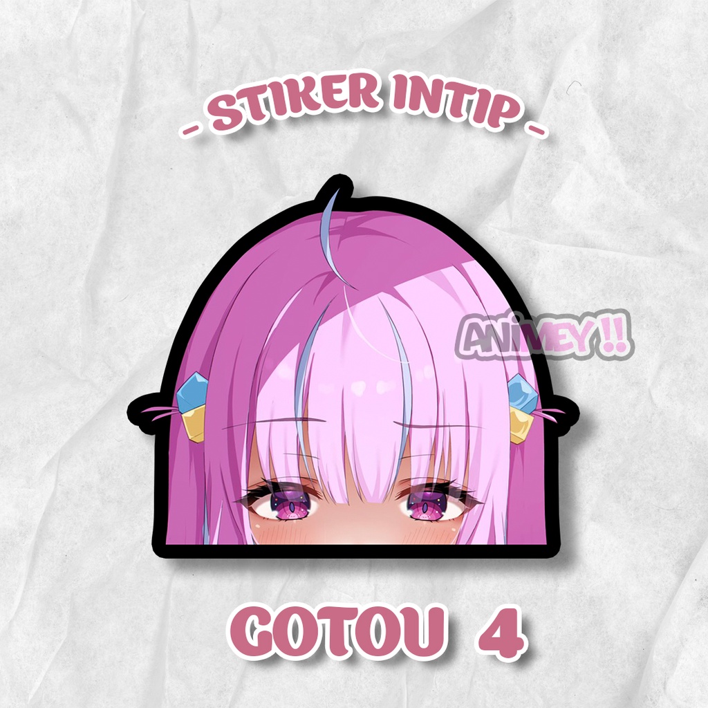 Jual Stiker Intip Gotou Hitori Bocchi The Rock / Sticker Anime ...