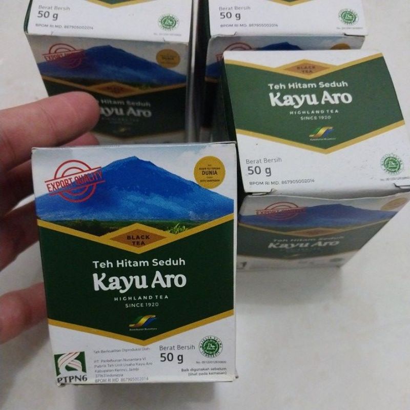 Jual teh hitam Kayu Aro bubuk 50gr | Shopee Indonesia