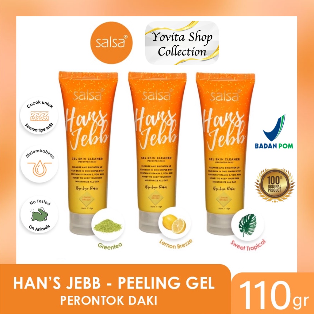 Jual Salsa Hans Jebb Gel Peeling Gel 110Gr | Pembersih dan Perontok ...