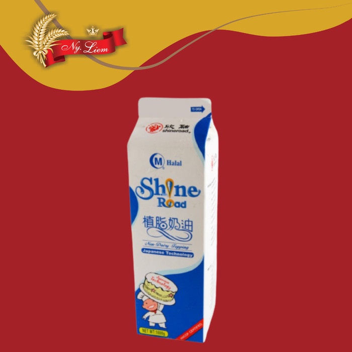 Jual SHINE ROAD Non-Dairy Whipping Cream 1 kg | Shopee Indonesia