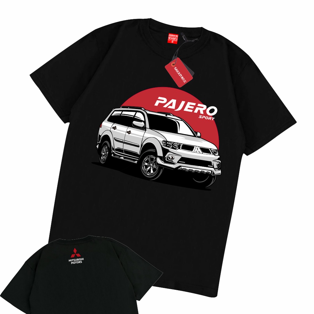 Jual Gilan Kaos MOBIL ALL NEW PAJERO SPORT MITSUBISHI T shirt Otomotif ...
