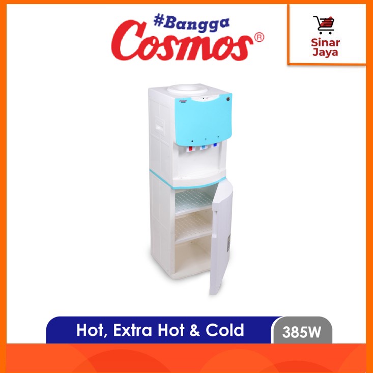 Jual COSMOS CWD-5603 Dispenser Berdiri Galon Atas (Hot & Cold) | Shopee ...