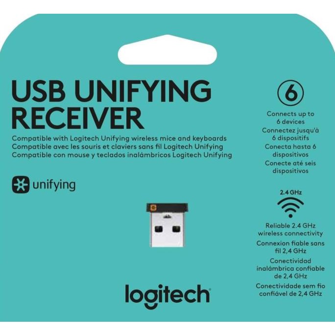 Jual LOGITECH USB UNIFYING RECEIVER Wireless Keyboard Mouse Logitech ...