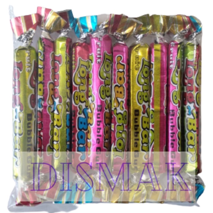 Jual Permen Karet Long Bar Fruit Buble Gum | Shopee Indonesia