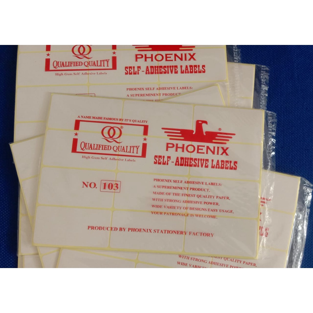 Jual STIKER-LABEL- NAMA-UNDANGAN-PHOENIX-103 | Shopee Indonesia
