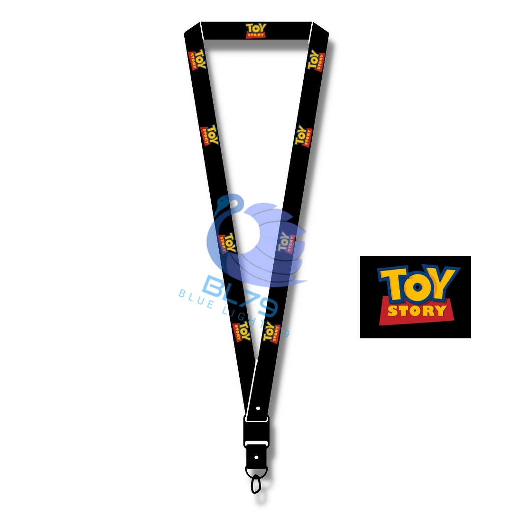 Jual LANYARD TOY STORY CARTOON TALI LANYARD GANTUNGAN ID CARD NAME TAG ...