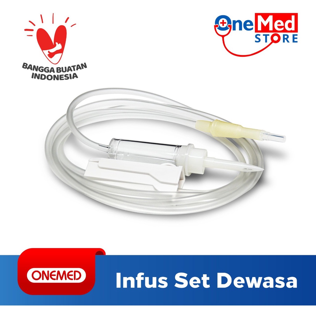 Jual Infus Set Dewasa OneMed BN | Shopee Indonesia