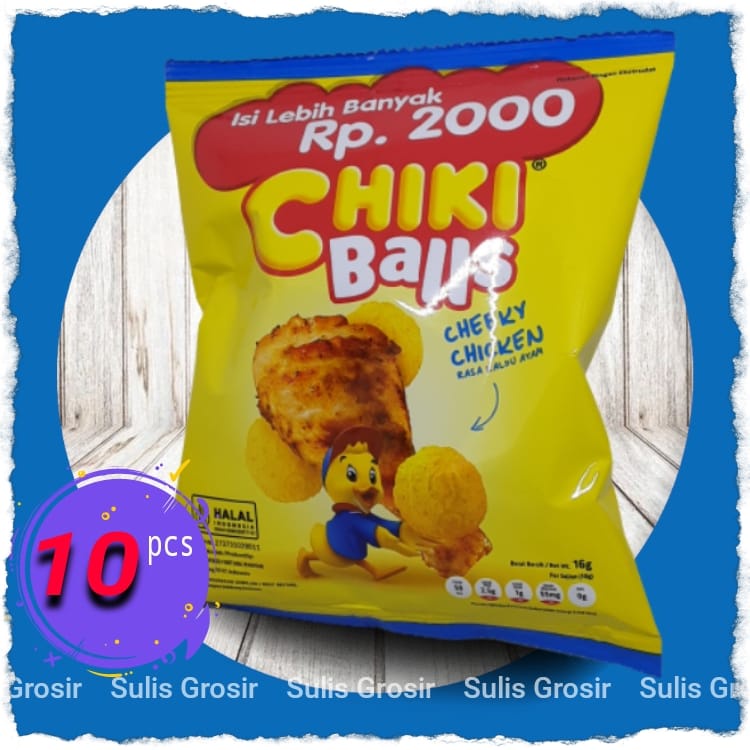 Jual Chiki Balls Ayam Renceng Isi 10 Pcs X 16 gr | Shopee Indonesia