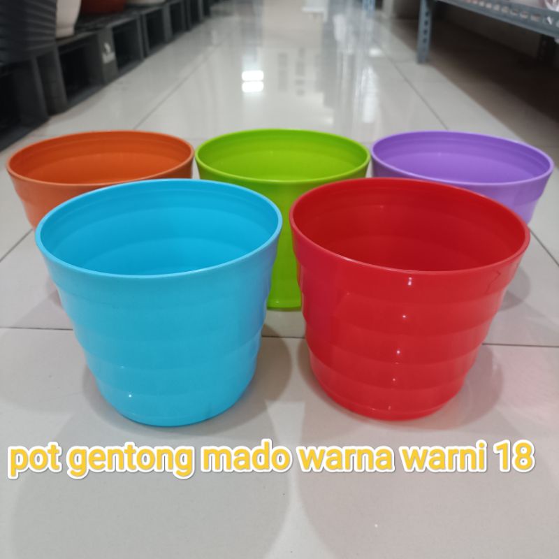 Jual pot gentong Mado 18 warna | Shopee Indonesia