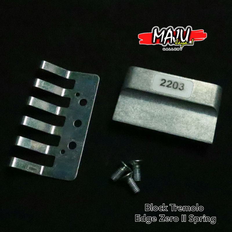 Jual block blok tremolo gitar elektrik edge zero II spring no floyd ...