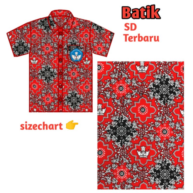 Jual batik SD nasional terbaru | Shopee Indonesia