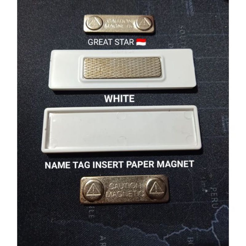 Jual BAHAN PAPAN NAMA DADA/NAME TAG INSERT PAPER | Shopee Indonesia