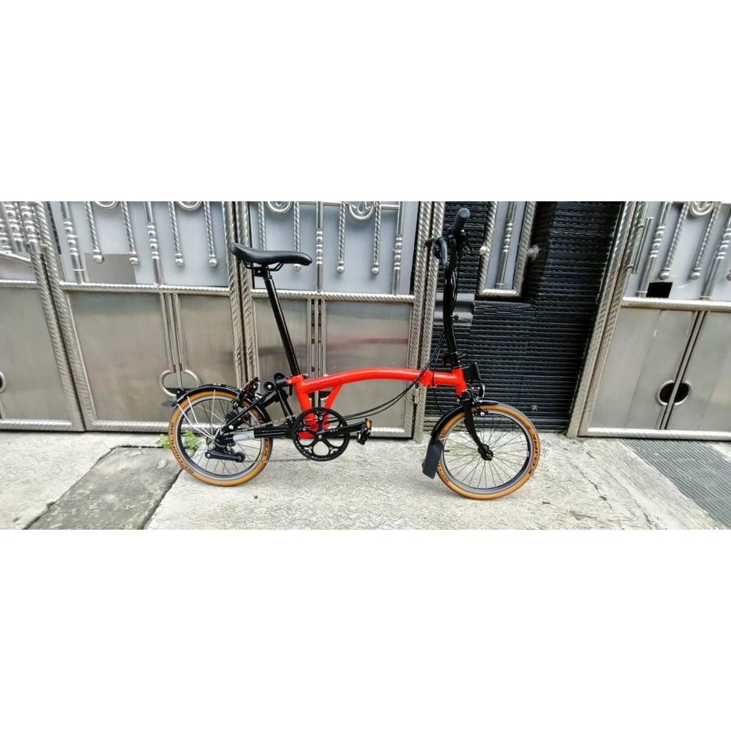 Jual sepeda Brompton M6L Red Rocket Black Edition | Shopee Indonesia