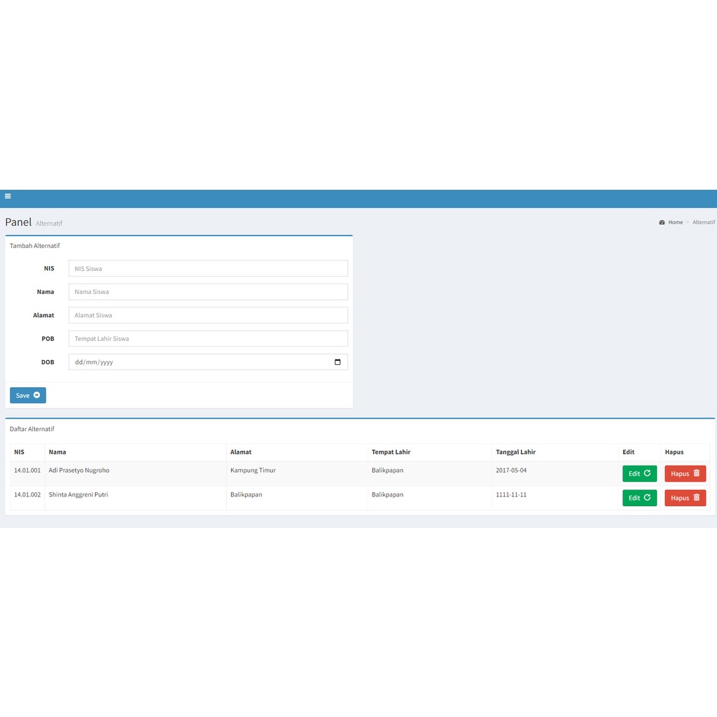 Jual Program SPK Siswa methode Weight Product - SPK WP | Shopee Indonesia