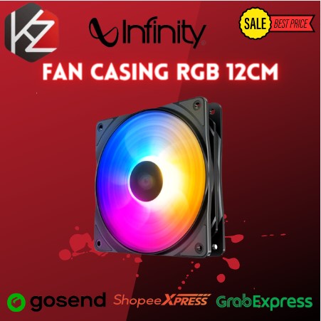 Jual Fan Casing Kipas RGB 12 cm Infinity RGB Version | Shopee Indonesia