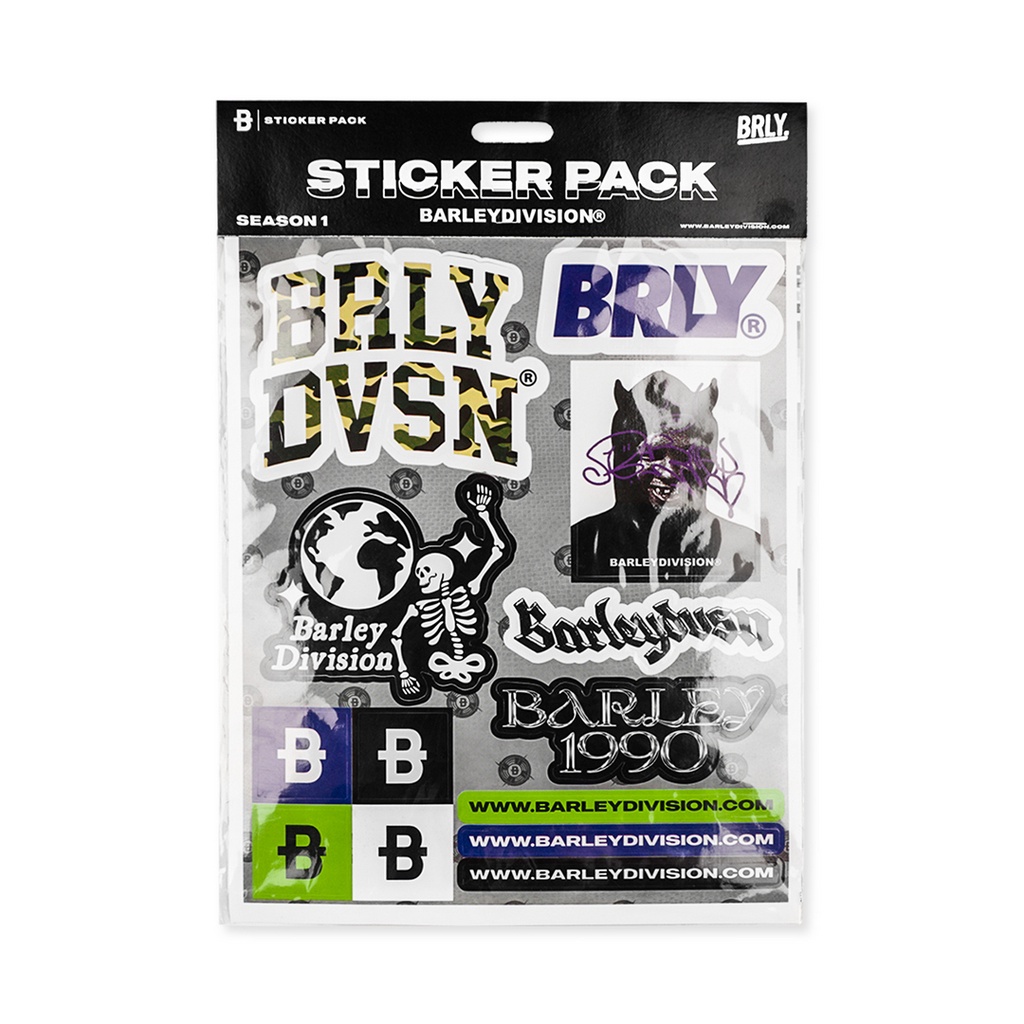 Jual Barley Division Sticker Pack #2 | Shopee Indonesia