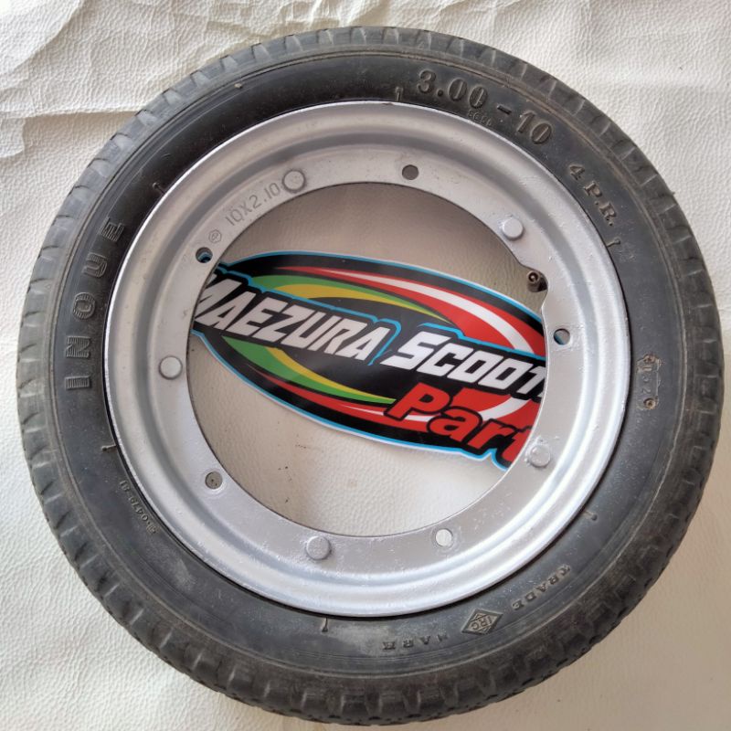 Jual velg plus ban ring 10 Vespa PTS,small frame, Special90 original ...