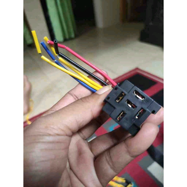 Jual SURABAYA- Socket Relay Klakson + Kabel / Kabel Soket Relay 4 / 5 ...