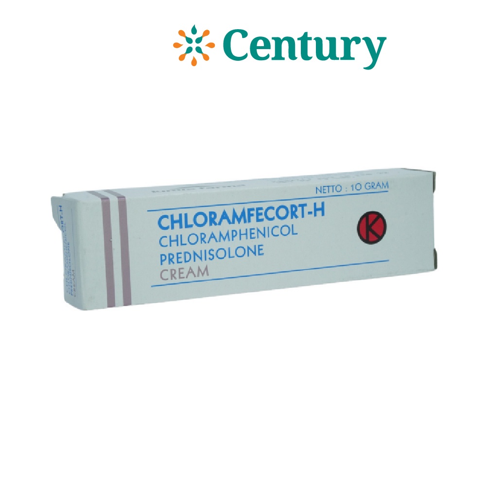 Jual CHLORAMFECORT H CREAM 10 GR / SALEP KULIT / IRITASI / DERMATITIS ...