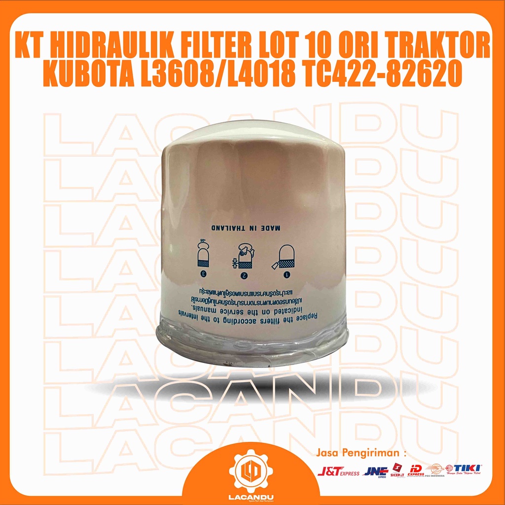 Jual KT HIDRAULIK FILTER LOT 10 ORI TRAKTOR KUBOTA L3608/L4018 TC422 ...