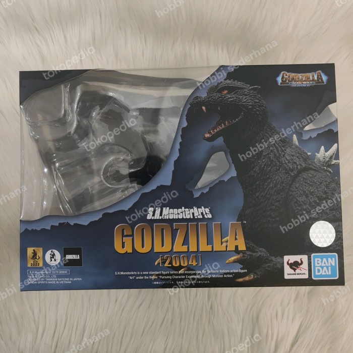 Jual SHM S.H.MonsterArts Godzilla (2004) - Godzilla Final Wars | Shopee ...