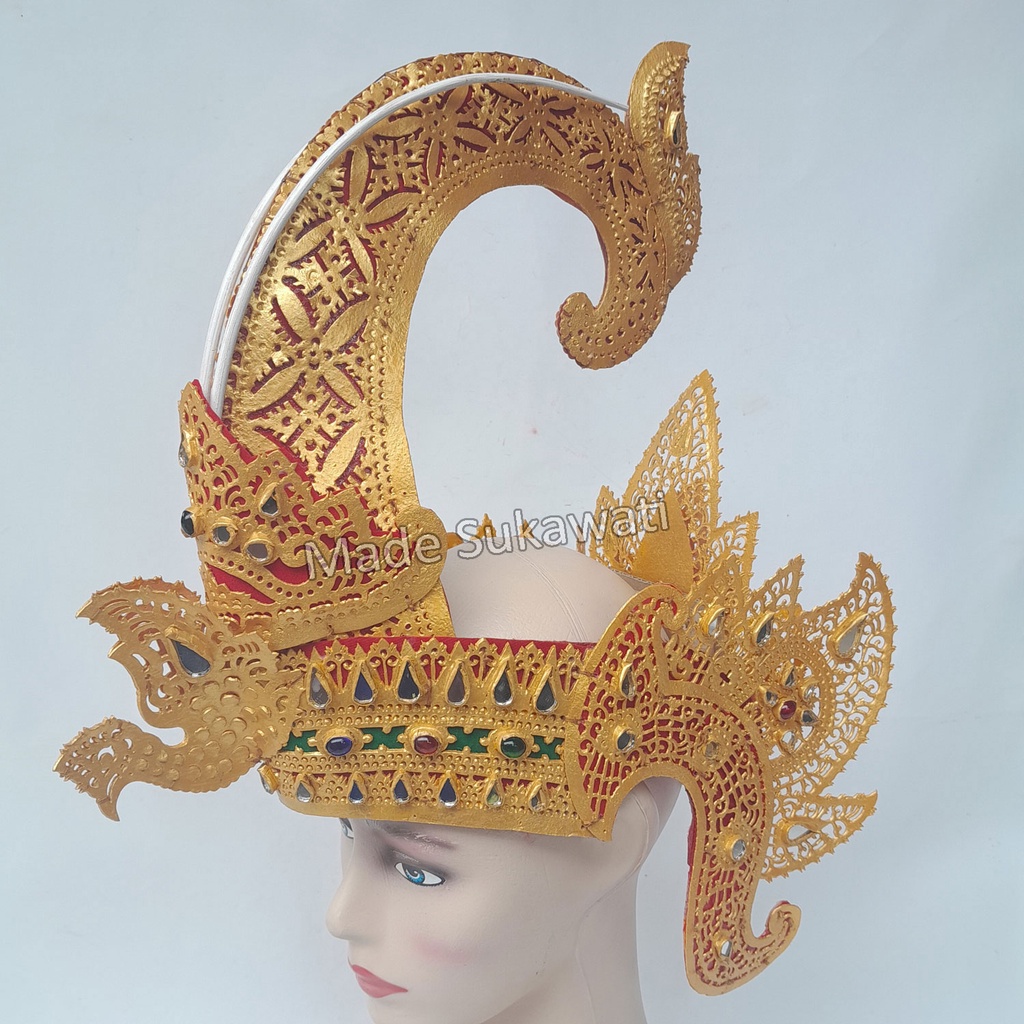 Jual Mahkota Cendrawasih kualitas Premium gelungan Tari bali bahan ...
