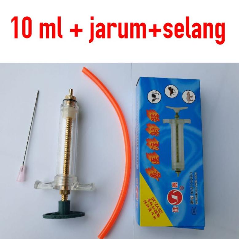 Jual spuit mika syringe spuit parfum jarum panjang selang suntikan ...