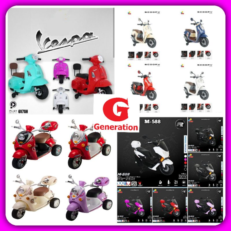 Jual Motor Aki Anak Mainan Anak Motor - Motoran Sepeda Motor Mini Ban ...
