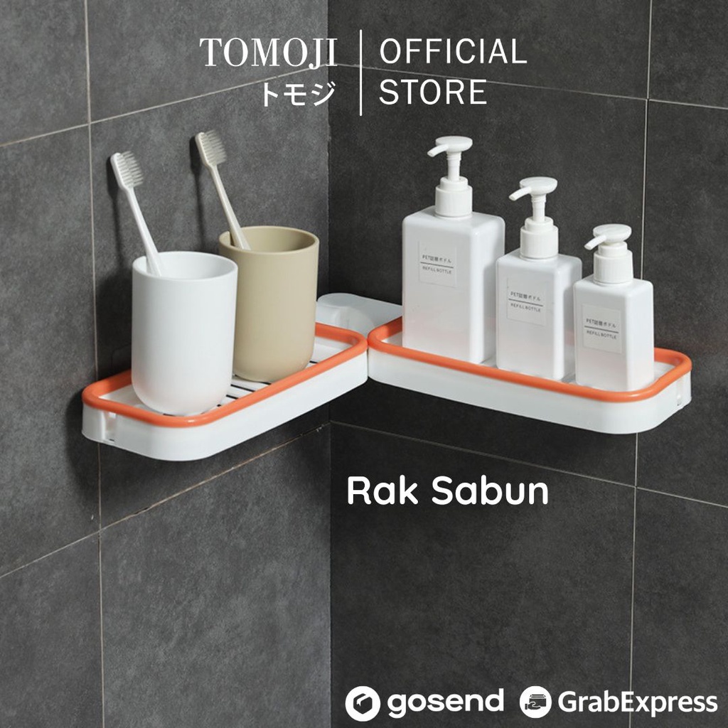 Jual Tomoji Rak Sabun - Rak Wastafel Sabun Kamar Mandi - Rak Toilet ...