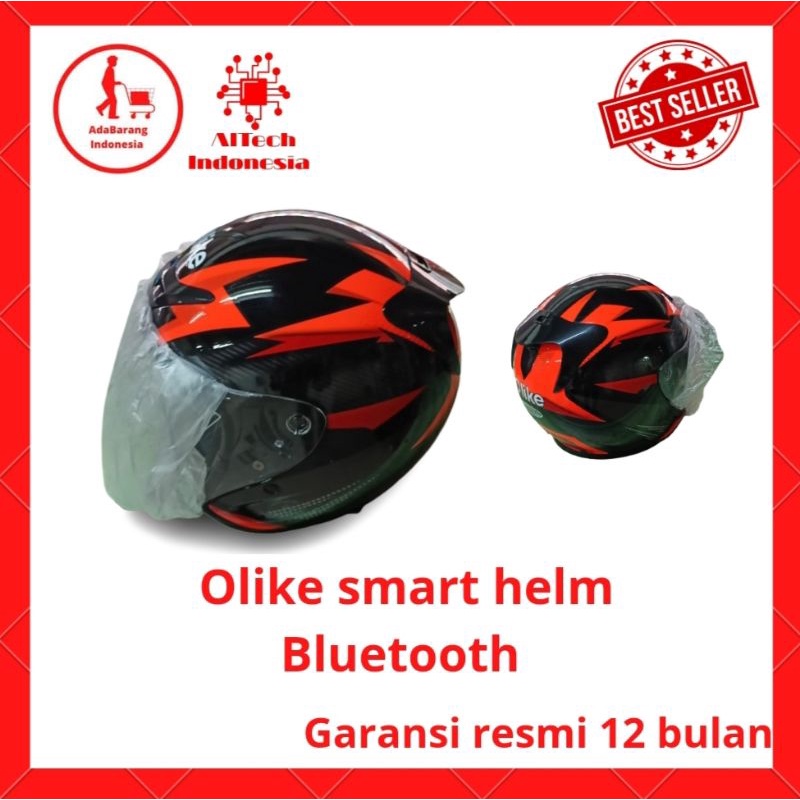 Jual Olike HELM Bluetooth/GPS MAPS/HELMET RAIDER SPEAKER WITH EARPHONE ...