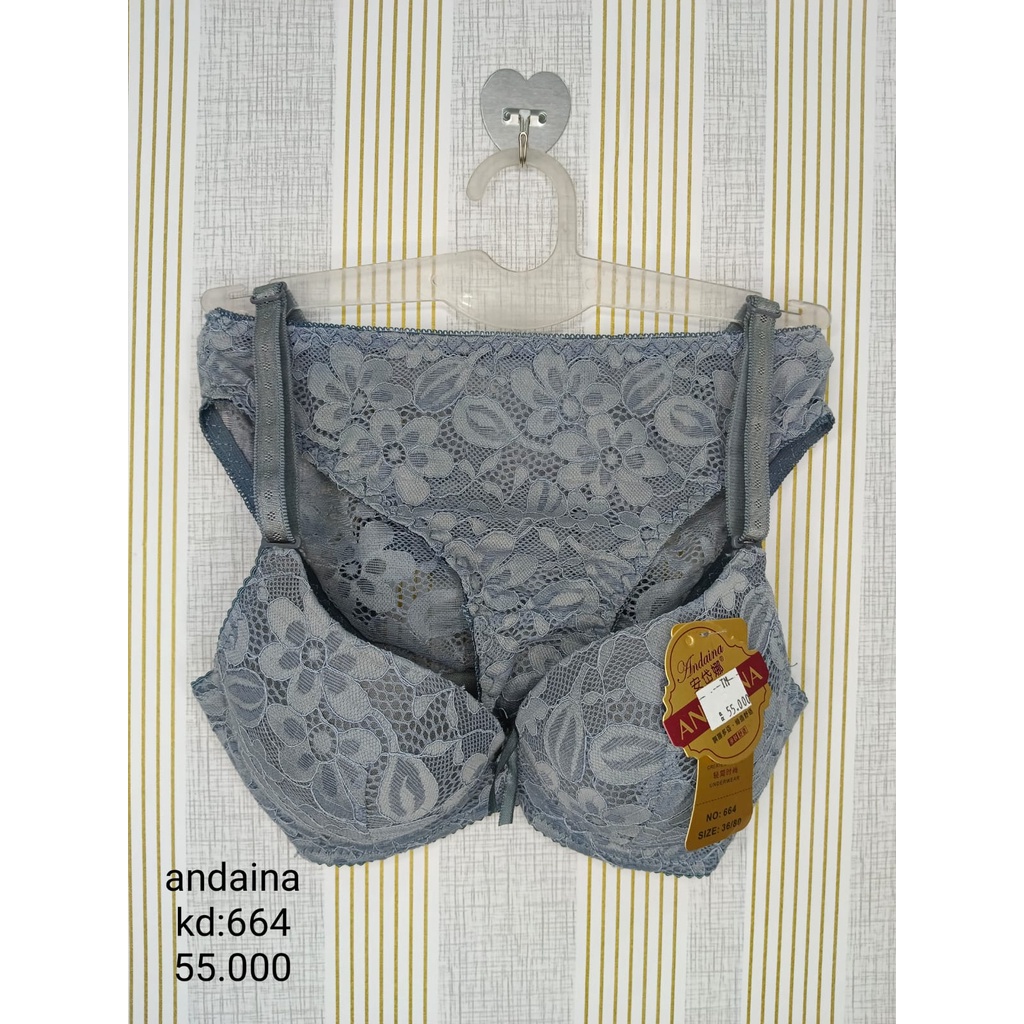 Jual ANDAINA SET 664 BH SET | BRA SET + CD BRUKAT PAKAI KAWAT DAN BUSA ...