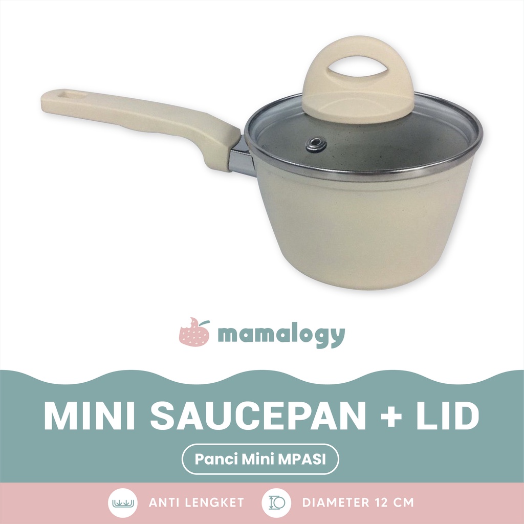 Jual Panci Mini 12cm MPASI Saucepan MAMALOGY | Shopee Indonesia