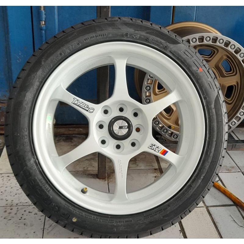 Jual PAKET HEMAT VELG TYPE-C R16 VELG+BAN 195 50 R16 ACCELERA FORCEUM ...