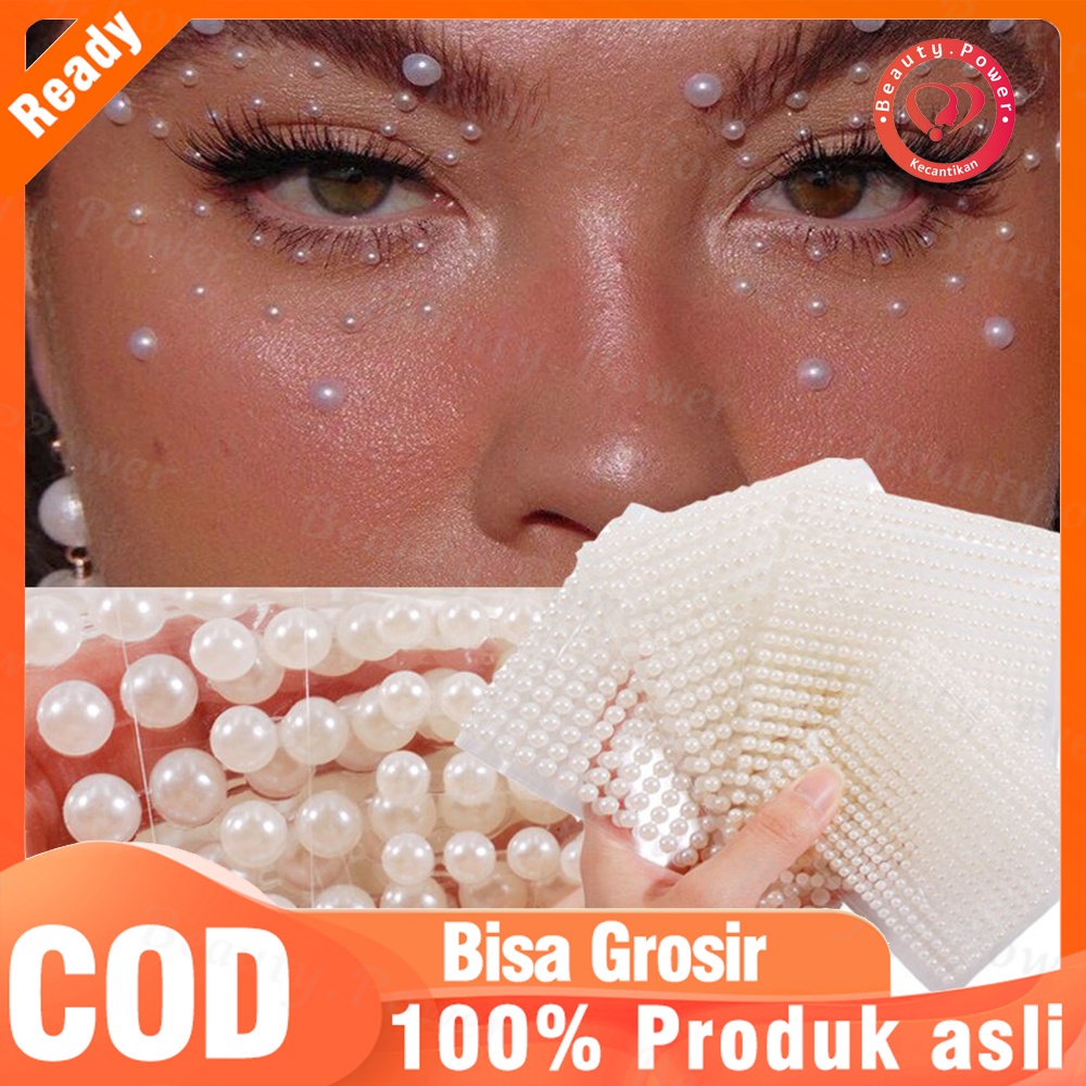Jual Manik Mutiara Pearl /Manik Kristal Warna Warni Hiasan Make Up ...