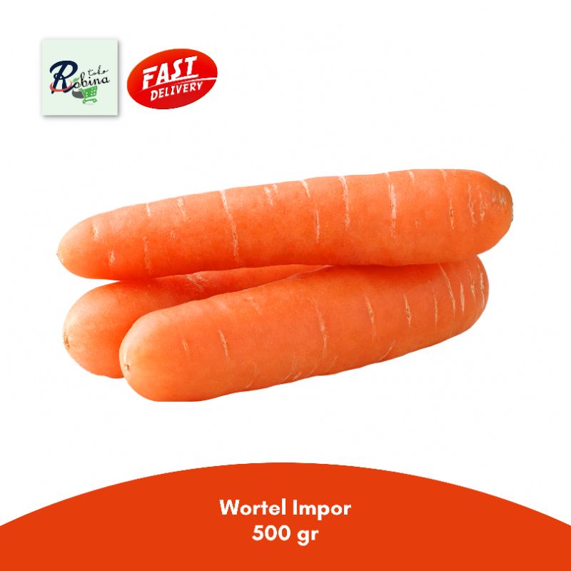 Jual Wortel Import 500 gr | Shopee Indonesia