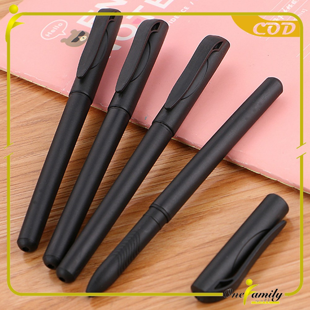 Jual ONE-A45 Pulpen Hitam 0.7mm Motif Polos Tinta Hitam Simple ...