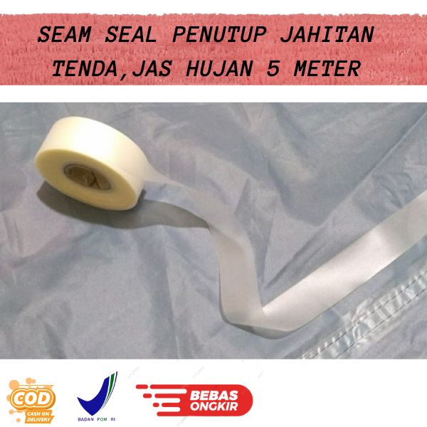 Jual COD / Seam seal 5 meter lem waterproof penutup jahitan tenda ...
