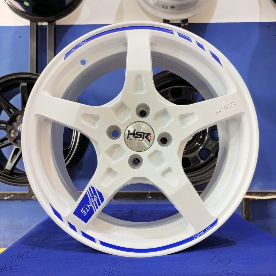 Jual Velg Mobil HSR Pente Ring15 Lebar 6,5 ET 42 Untuk Jazz, Calya ...