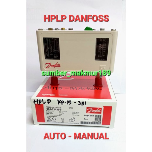 Jual HPLP HIGH LOW PRESSURE DANFOSS KP 15 - 391 (060-124391) | Shopee Indonesia