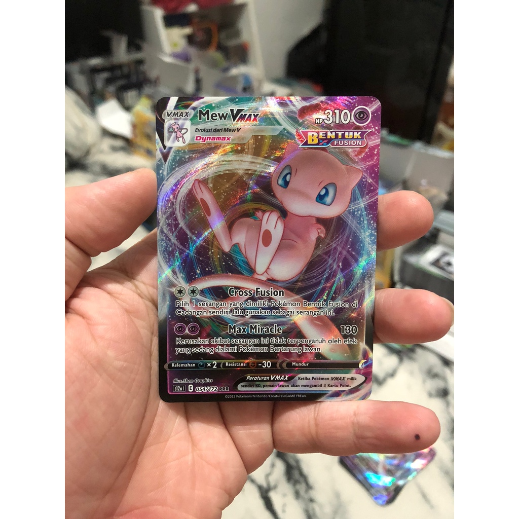 Jual Kartu Pokemon TCG Mew VMax RRR s12a VStar Semesta Original ...