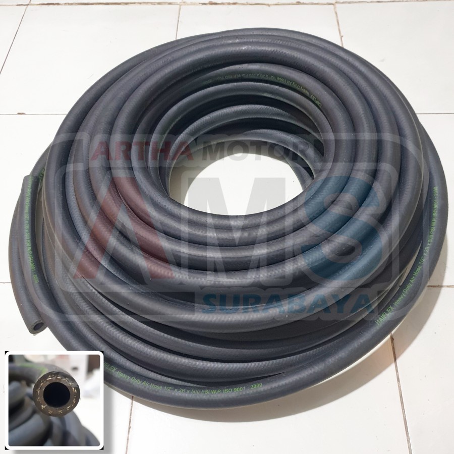 Jual Selang Angin Oli Kompresor 1/2 inch 13mm - 2 Benang Dalam | Shopee ...