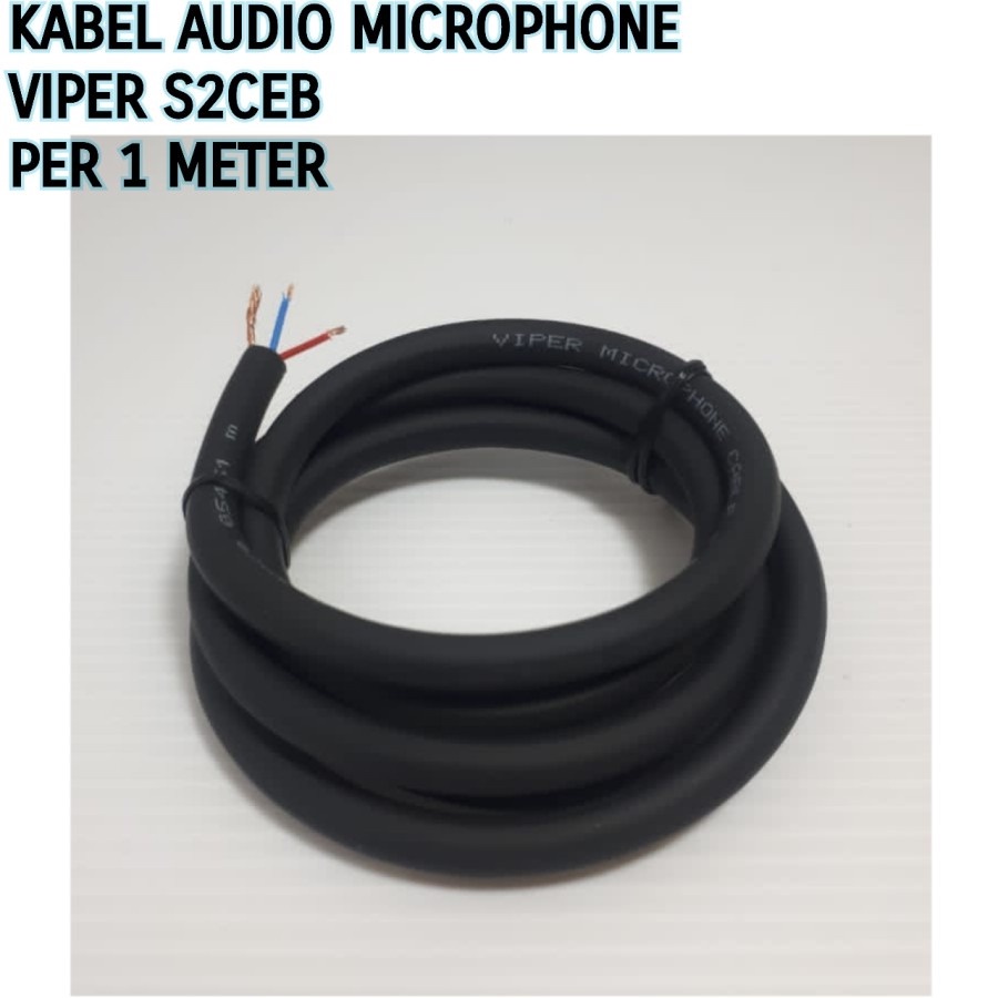 Jual Kabel Audio Microphone S2CEB-Viper,Made in Francis , Per 1 Meter ...