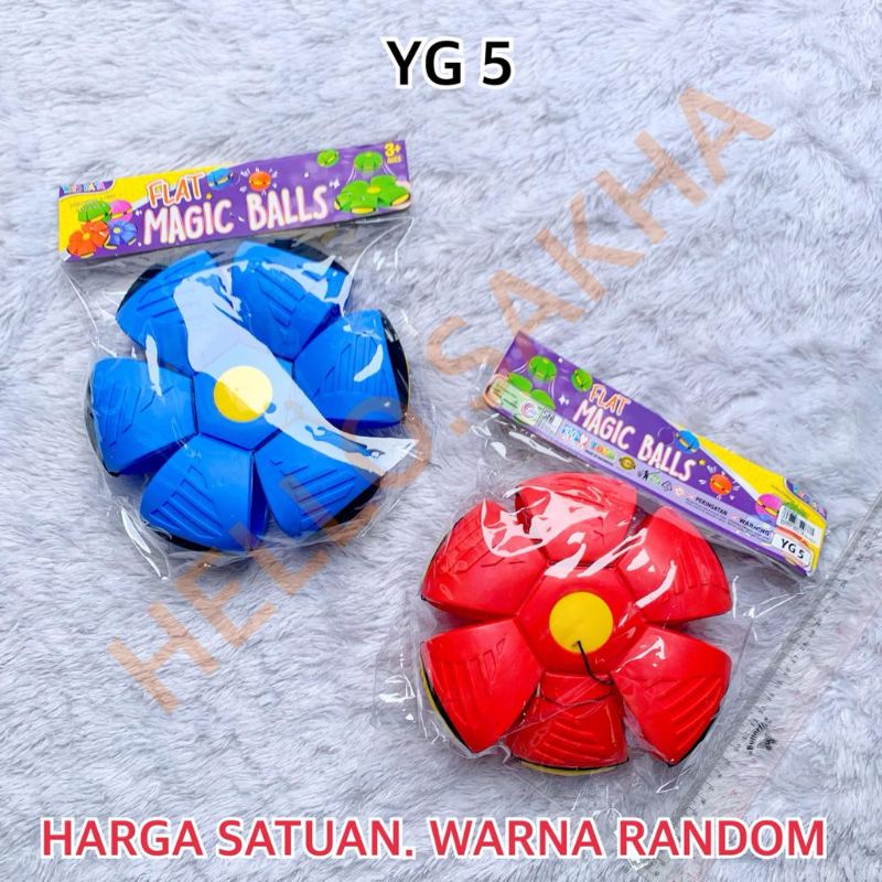 Jual (PRODUK BER-SNI) MAINAN YG 5 DAN YG 39 FLAT MAGIC BALLS LAMPU DAN ...