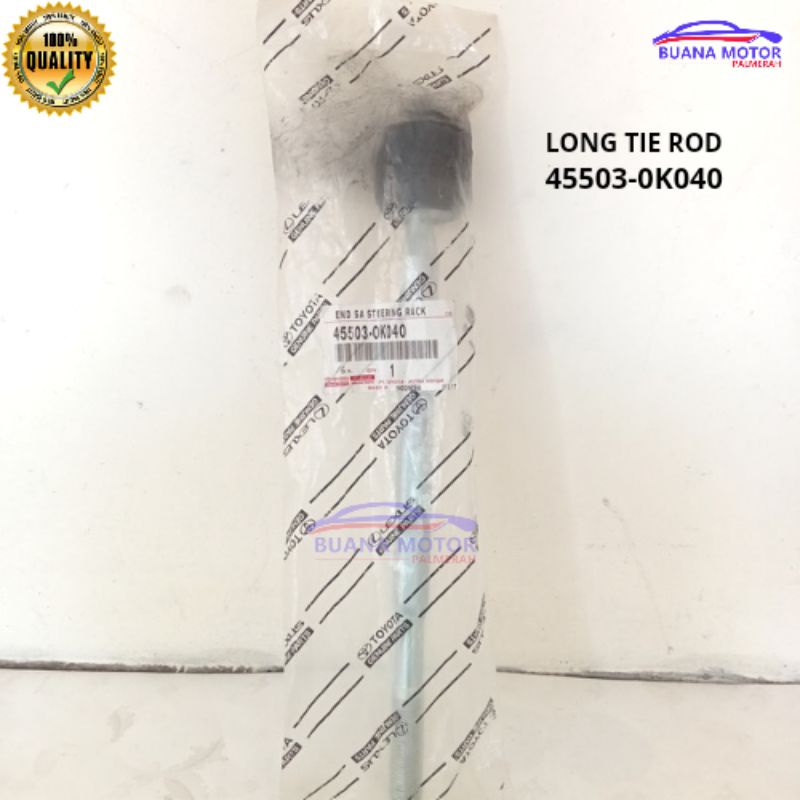 Jual Long Tie Rod Innova Reborn Original Toyota 45503-0K040 | Shopee ...
